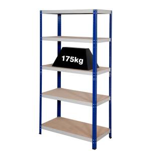 Storage Shelving with 8 x 35 litre Really Useful Boxes